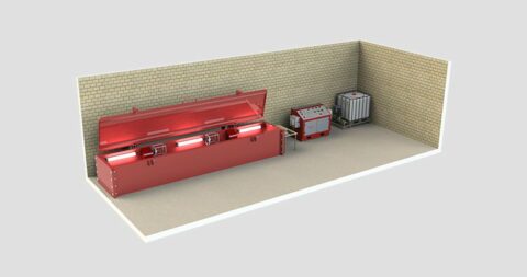 One of the optimal designs for pressure testing long objects - Resato